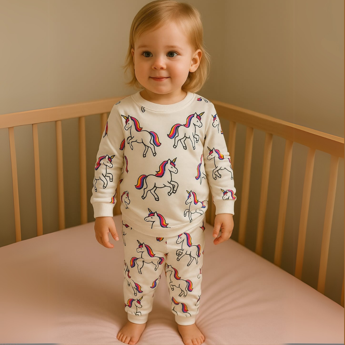 Unicorn 2-Piece Set for Kids – Cozy & Fun Sleepwear